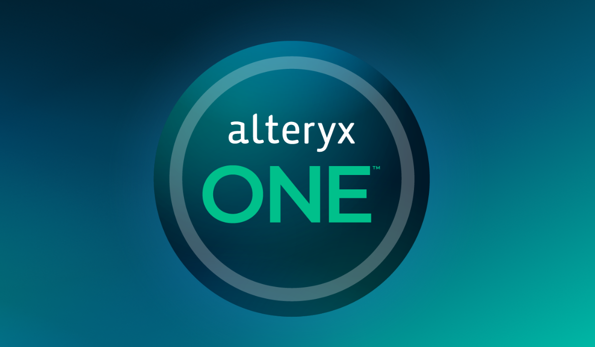 Experience the New Era of Analytics with Alteryx One - Alteryx